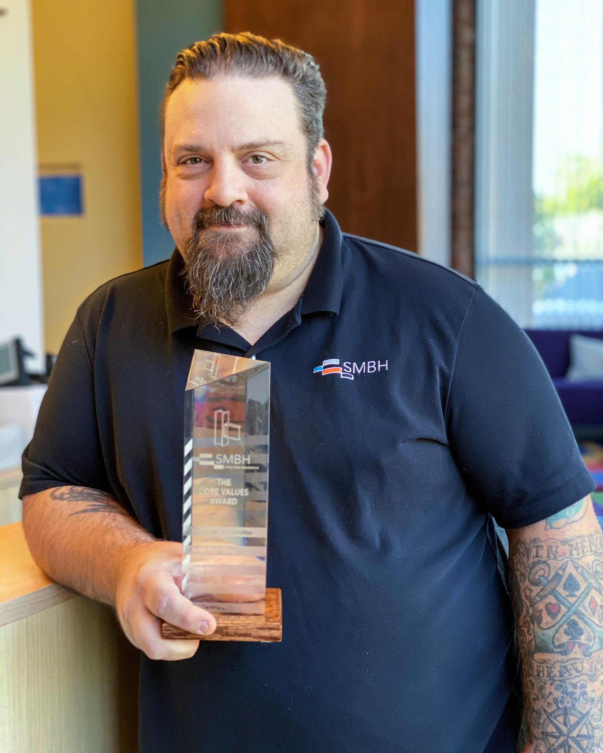 October Core Values Award Goes to Ryan Harmon! – SMBH